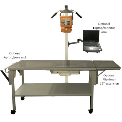 VV200 Mobile X-Ray Table - Vet X-ray